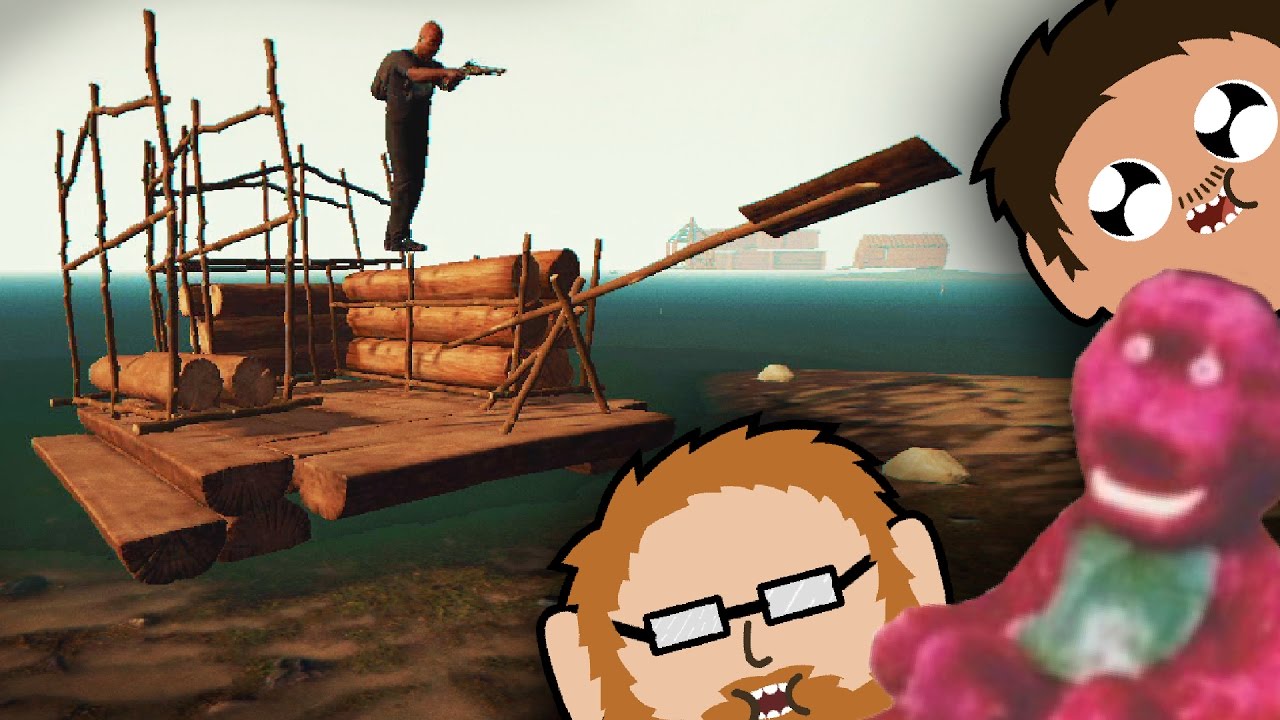 THE ULTIMATE BUILDING RAFT | The Forest - YouTube