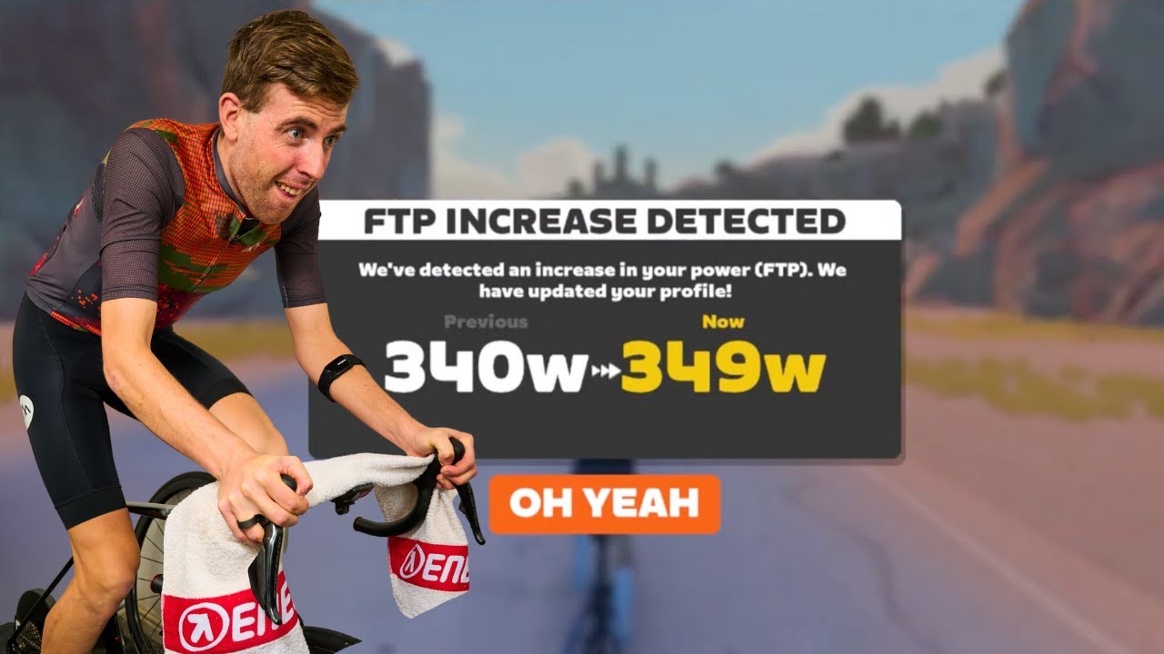 One Of My Best Ever Pre-Season Fitness Tests On ZWIFT! - YouTube