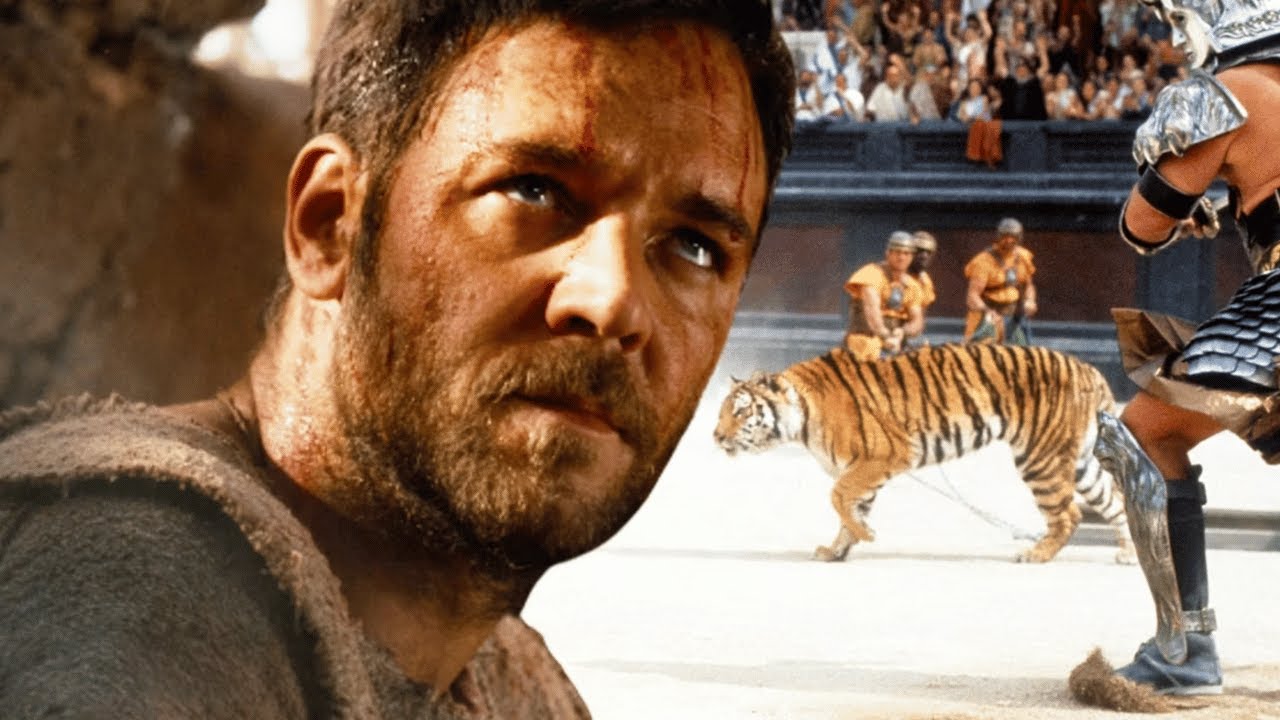 Tigerkampfszene: Maximus gegen Tigris von Gallien | Gladiator (2000 ...