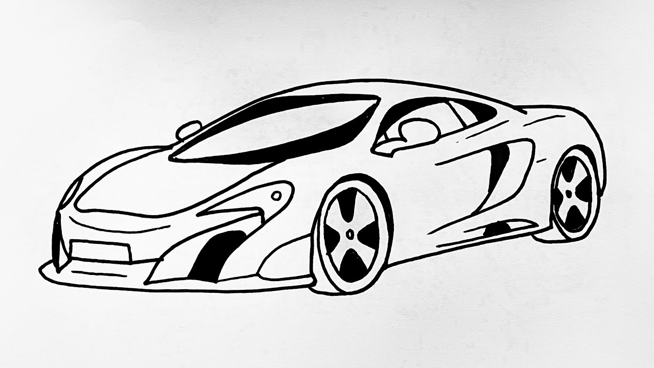 How to Draw McLaren 675LT (Sports Cars) Step by Step - Super Car ...