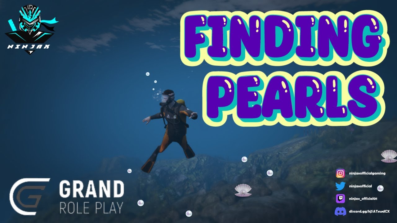 GTA V, Grand RP, Day 2 | We FOUND pearls 😱 !!! | RAGE multiplayer ...