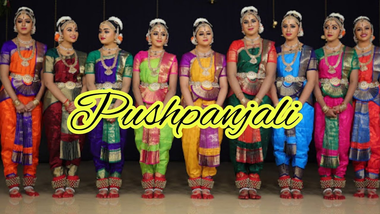 Bharatanatyam Dance| Pushpanjali | Alarippu | Indian Classical Dance ...
