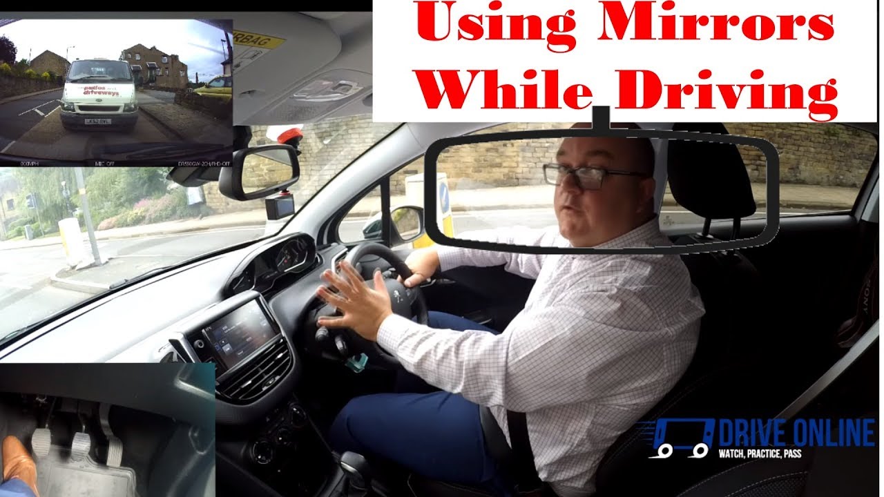 Using Mirrors While Driving - Which Mirrors To Check When Driving - YouTube