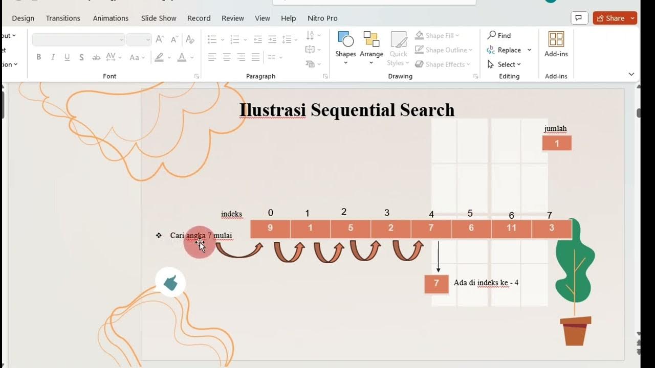 algoritma pencarian (sequential search) - YouTube
