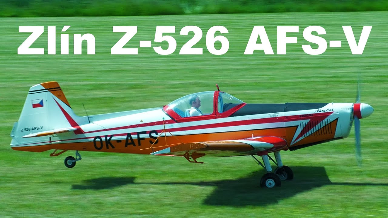 Zlin Z-526 AFS | scale aerobatic RC aircraft | 4K | Trebic 2022 - YouTube