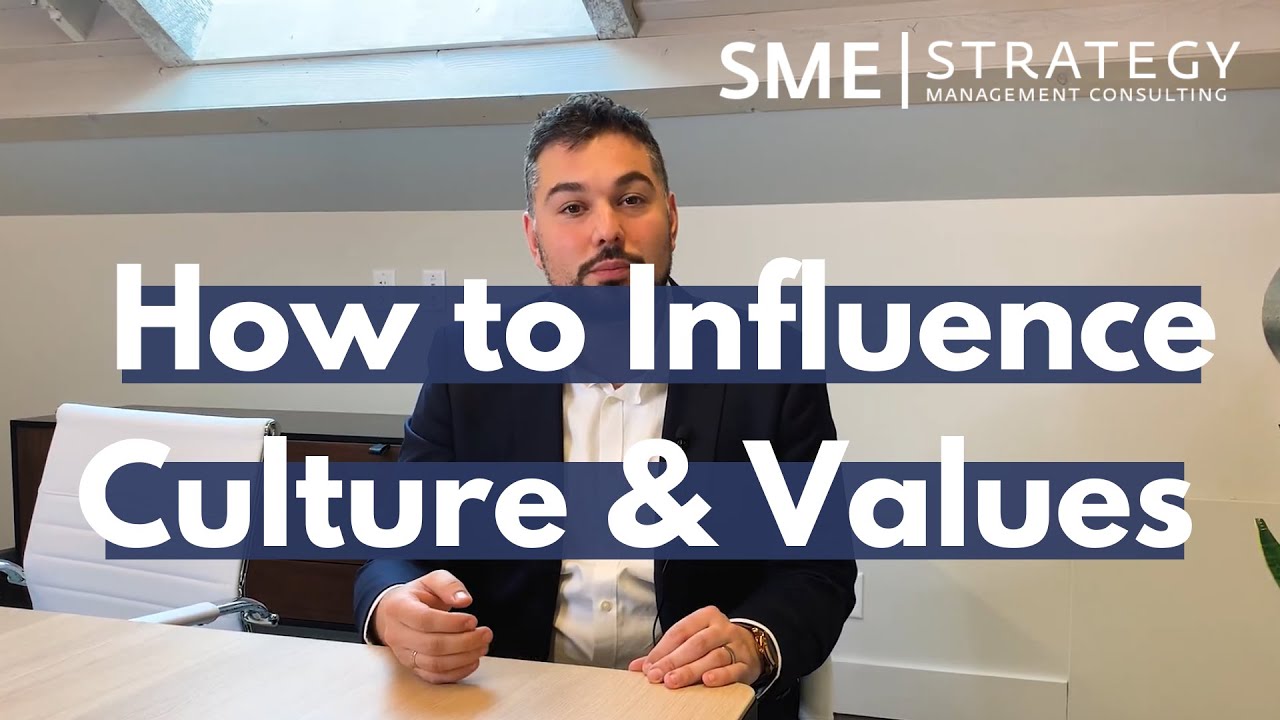 How to Influence Workplace Culture & Values - YouTube