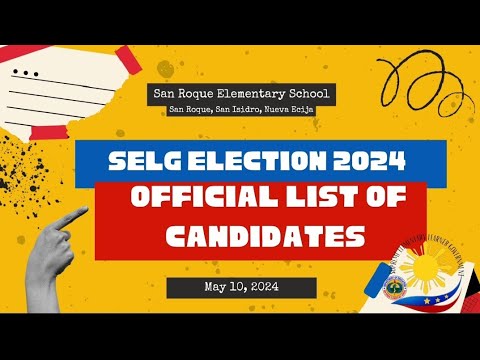 SELG Election 2024 - YouTube