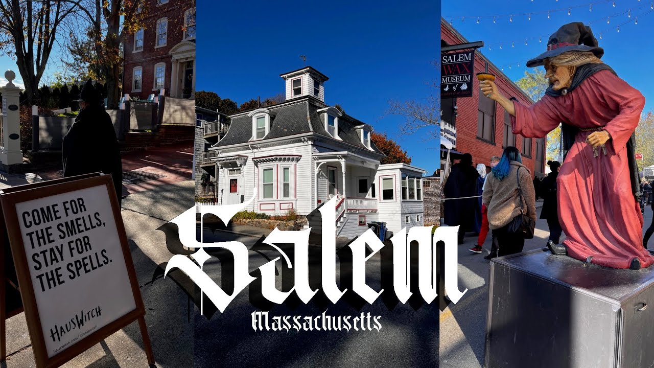HALLOWEEN IN SALEM! THE WITCH CITY! HOCUS POCUS! - YouTube