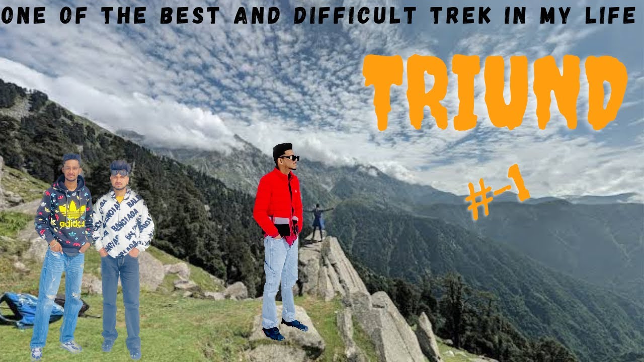 One of the best and difficult trek in world |triund trek | Dharamshala ...