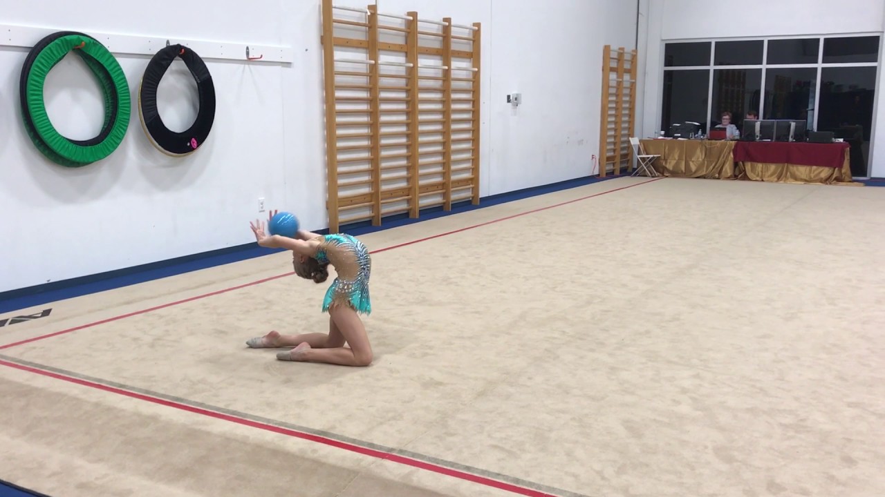 Rhythmic Gymnastics Region 6 Championship - Level 6, Ball - YouTube