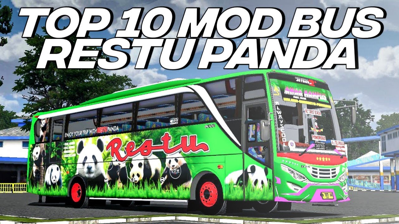 TOP 10 MOD BUS RESTU PANDA Part.1 | MOD BUSSID - YouTube