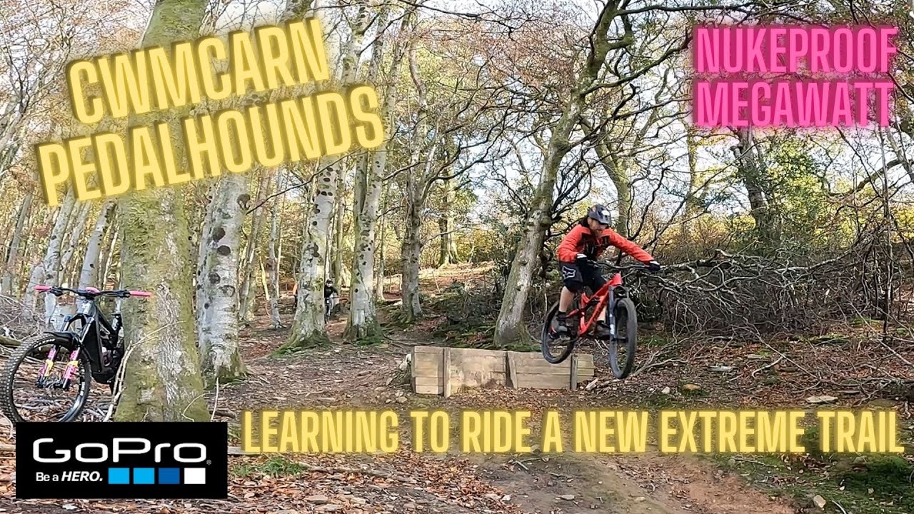 Cwmcarn MTB ☢🔋⚡ Pedalhounds; Learn to ride a trail in one morning - YouTube