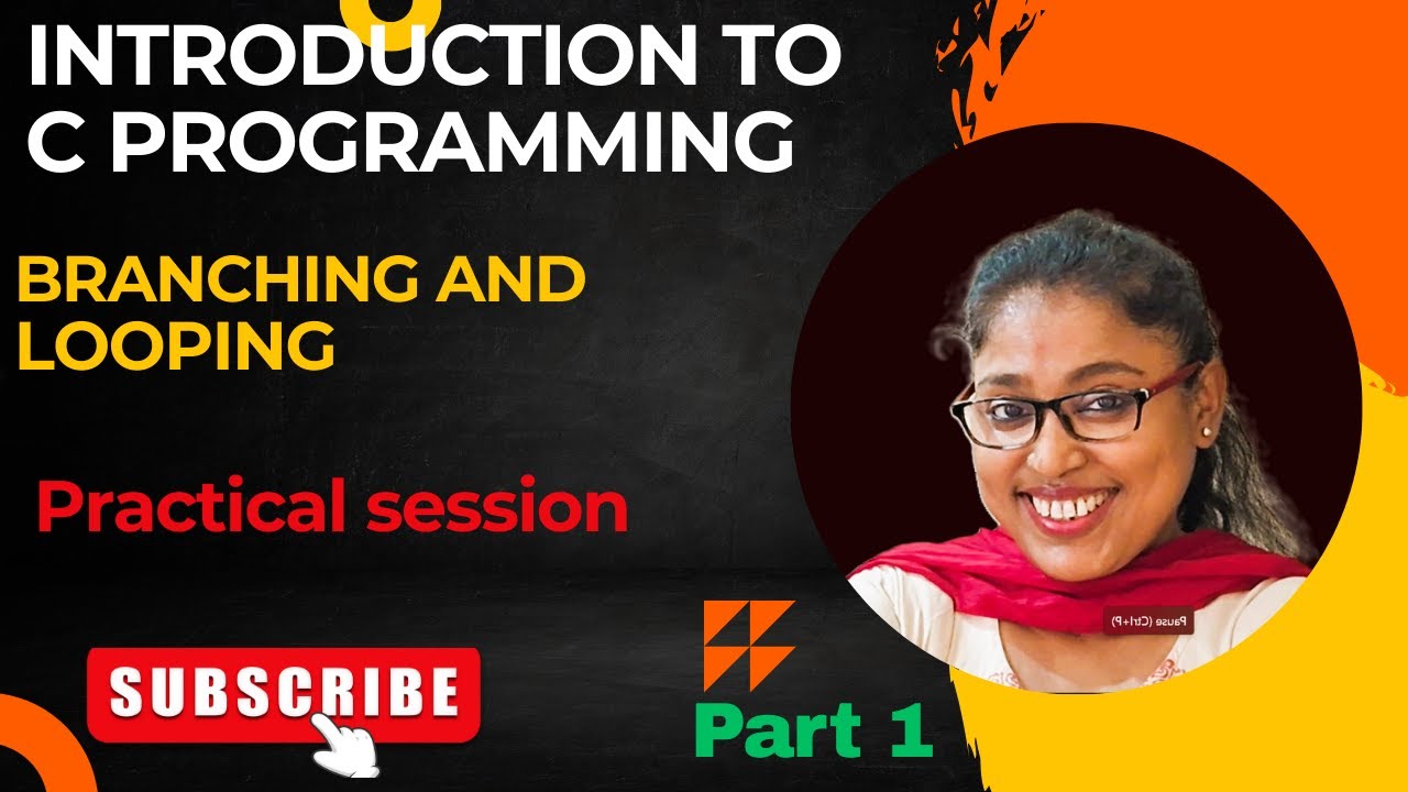 Branching and Looping | C | C tutorial | C programming | C language | C coding - YouTube