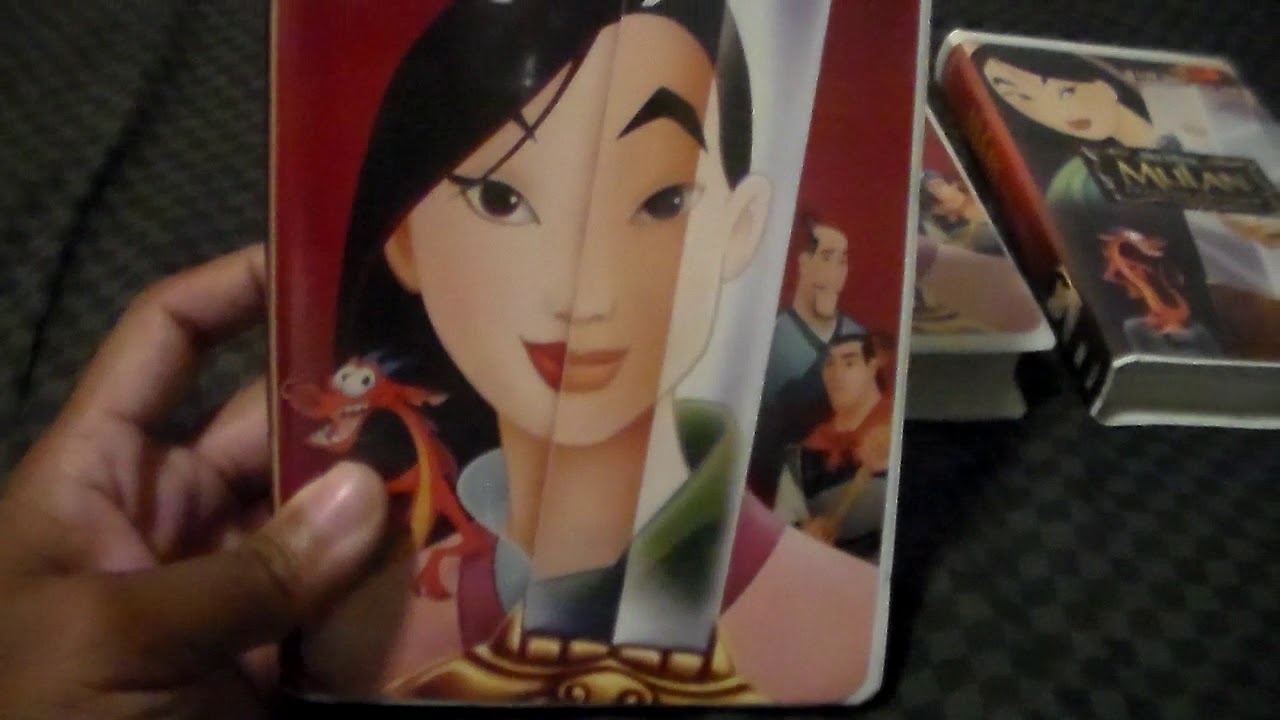 Three Different Versions Of Walt Disney's Mulan VHS - YouTube