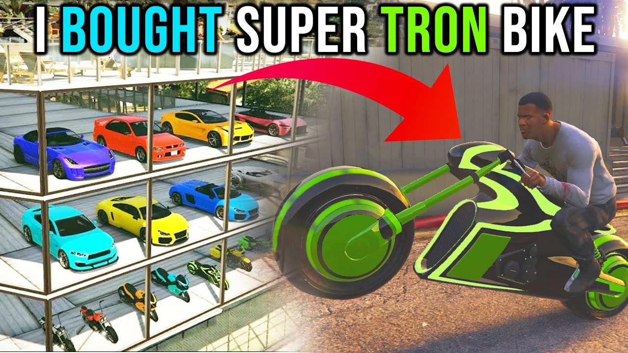 I BOUGHT SUPER TRON BIKE | GTA V GAMEPLAY #10 - YouTube