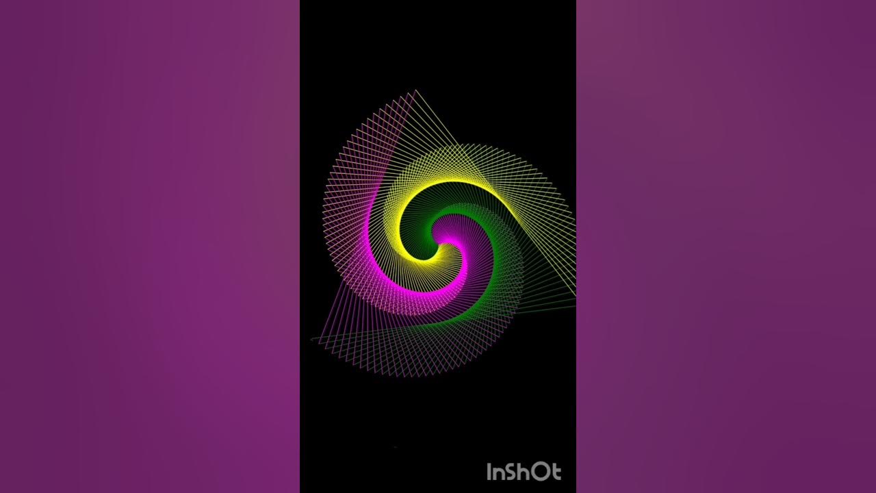 Amazing Rotating Python Graphics Design using Turtle 🐢 #python # ...