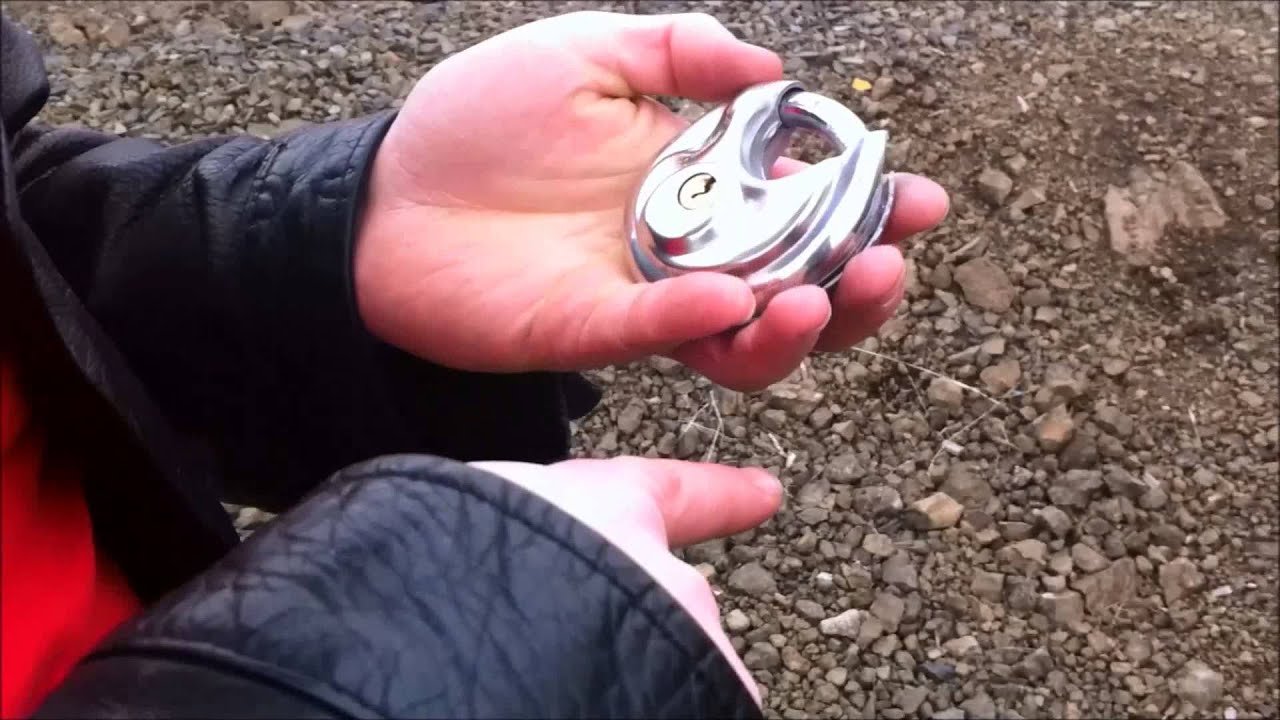 Shooting a Padlock - YouTube