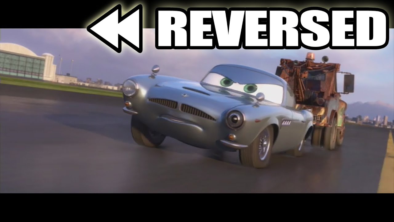 Cars 2 (2011) - Airport Chase REVERSED - YouTube