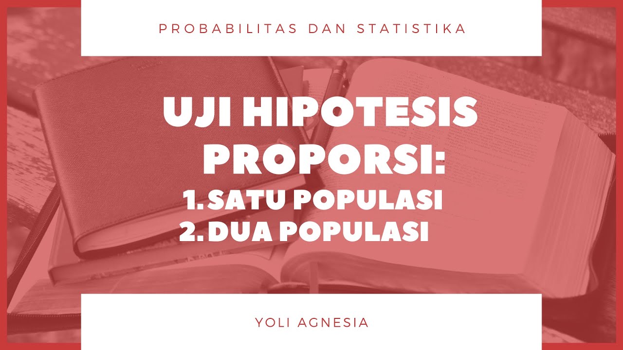 Uji Hipotesis Proporsi - YouTube