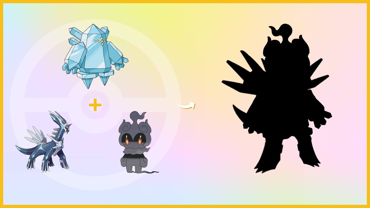 Pokemon Fusion | Regice + Dialga + Marshadow - YouTube