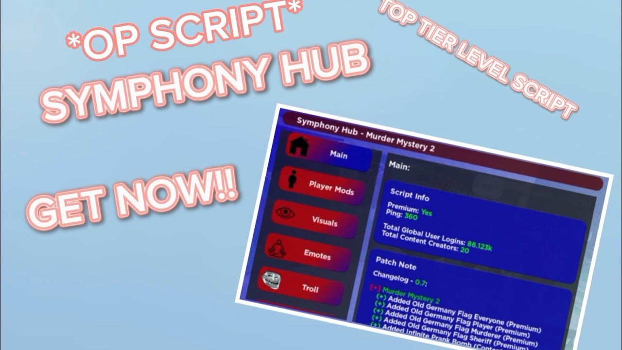 *OP SCRIPT* Symphony Hub *Free* Top Tier Script. - YouTube