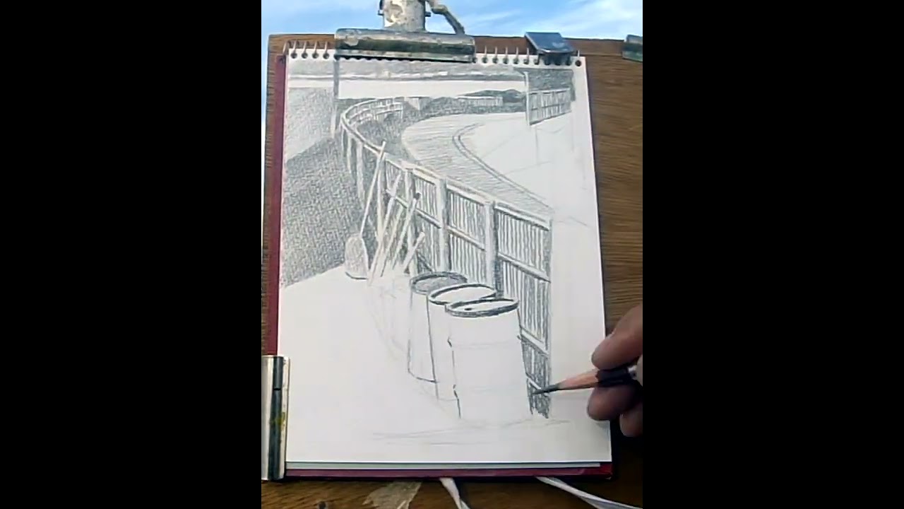 『Draw a dram with a pencil 」#Shorts - YouTube