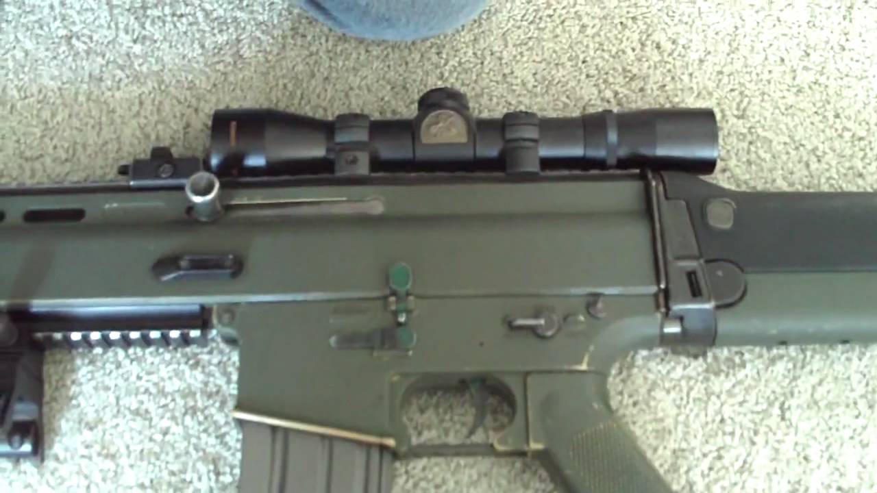 JLS FN SCAR Airsoft AEG Review - YouTube