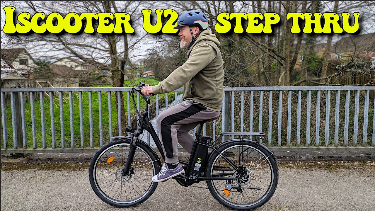 ISCOOTER U2 Ebike Review Unboxing & test ride. Affordable step through ...