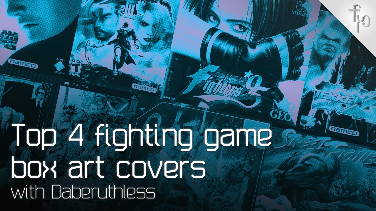 Top 4 fighting game box art covers (with @baberuthless) - YouTube