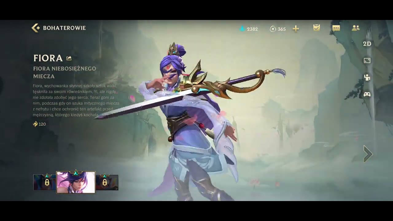 najlepszy skin fiora! *wild rift* - YouTube