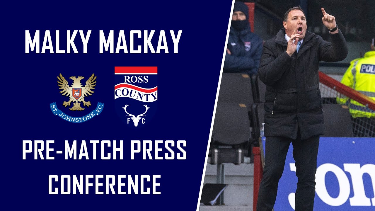 Malky Mackay | Press Conference | Pre St Johnstone (A) - YouTube