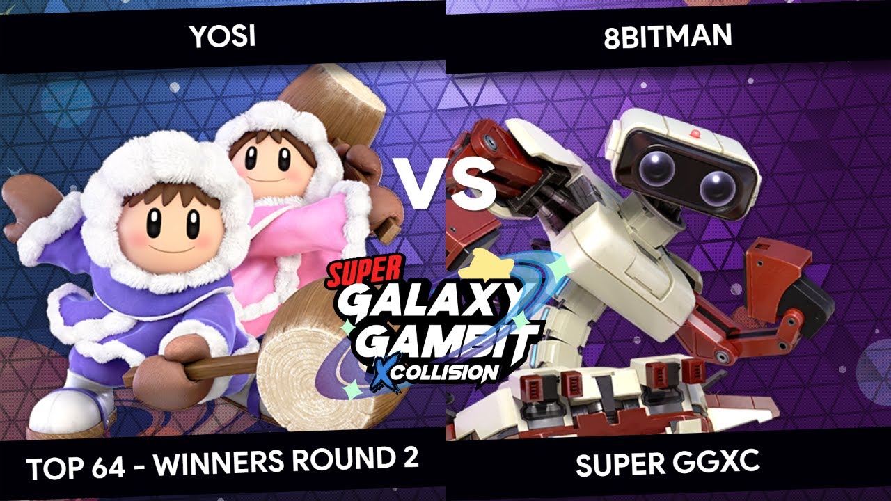 Super GGxC - yosi (Ice Climbers) Vs 8BitMan (R.O.B.) - Top 64 - Winners ...
