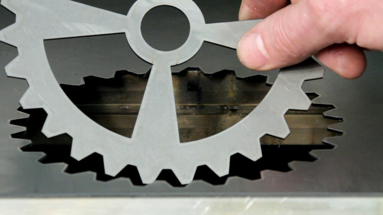 Cutting Metal With the LST 450 Watt Laser System - YouTube