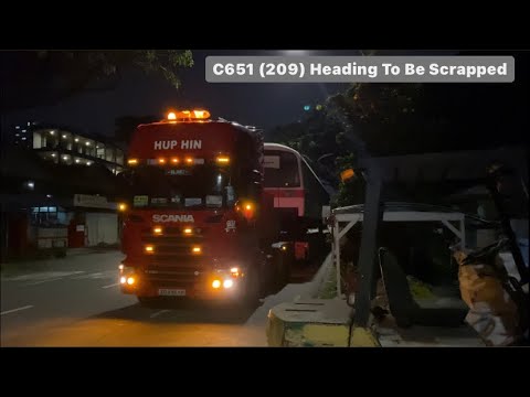 [SMRT] C651 (209) Heading To Be Scrapped - YouTube