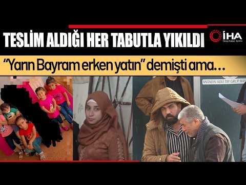 Babanın En Ağır Yükü: Kızı ve 5 Torununun Cenazesini Aldı