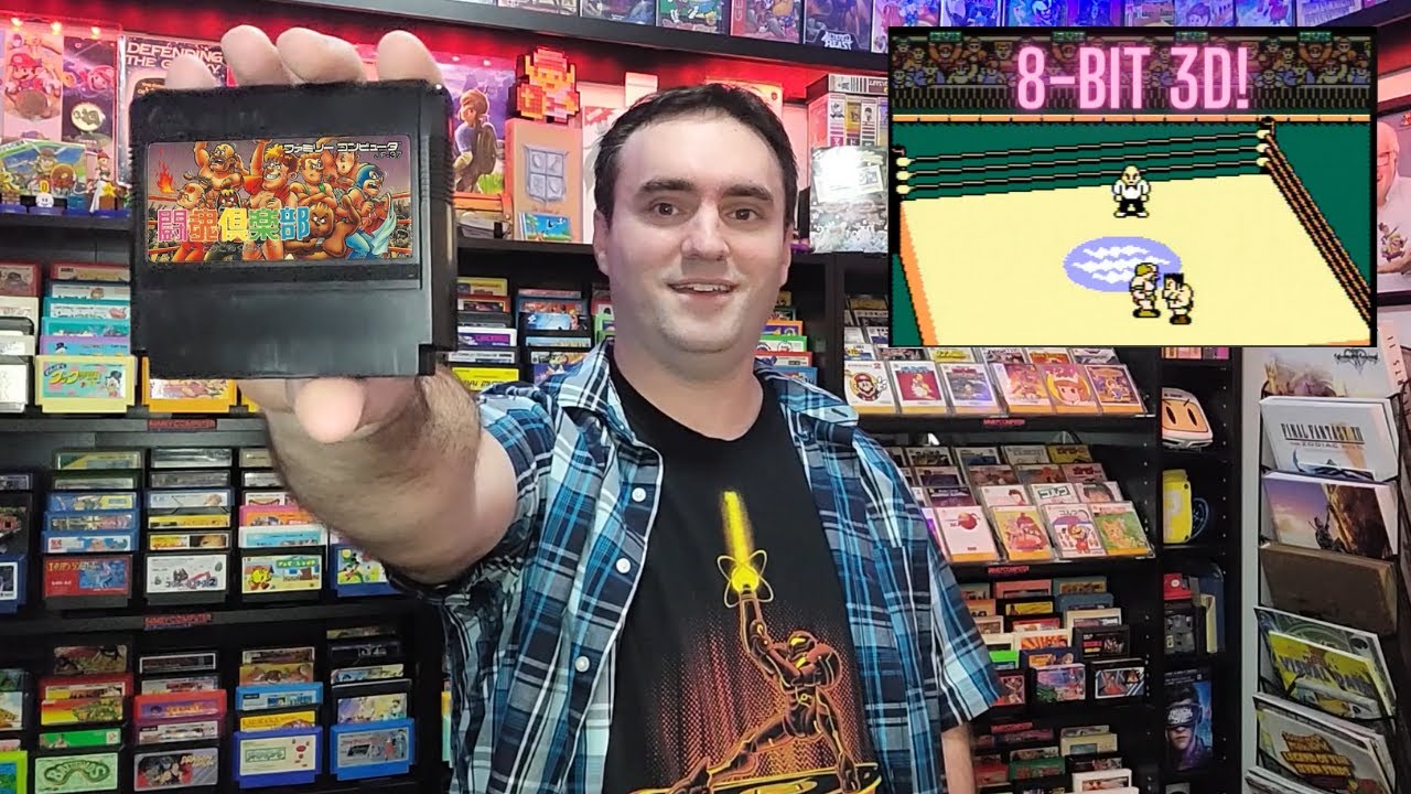 A 3D Wrestling Game on the Famicom?!? (Toukon Club Review) - YouTube