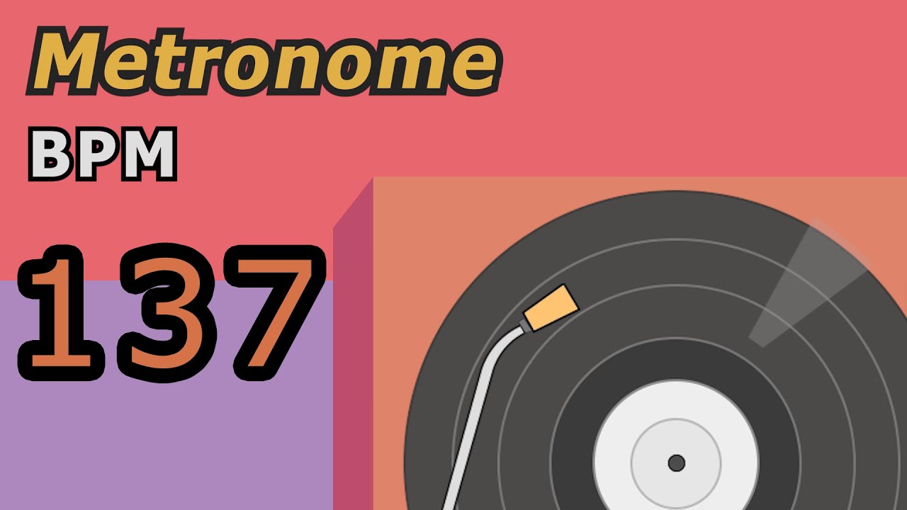 Metronome tempo 137 - YouTube