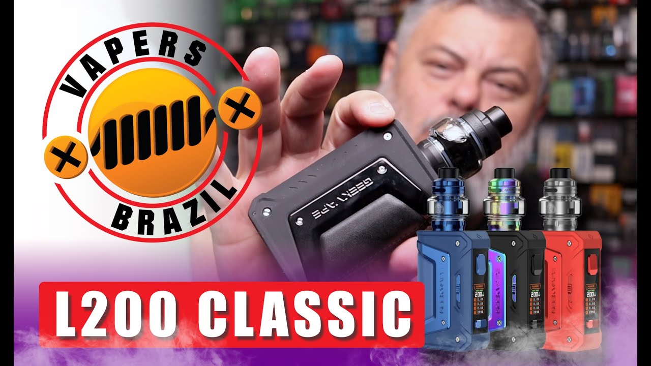 Geekvape L200 Classic Kit - Bateria 21700 + tanque Zeus Z #geekvp # ...