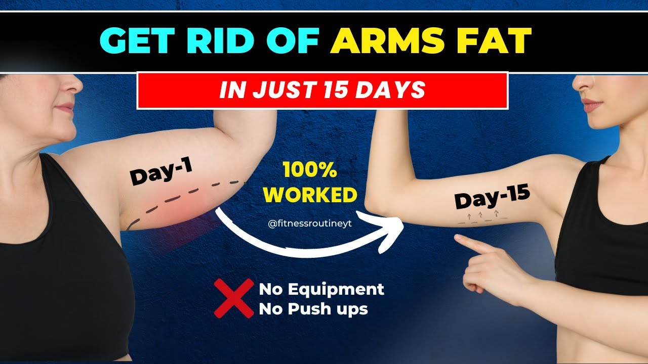 10 min Exercise to lose Arm Fat & Get toned Arms in just 15 Days 🔥 ...