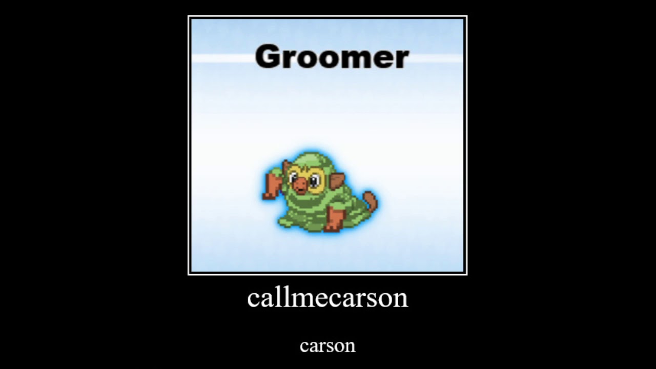 callmecarson groomer meme - YouTube