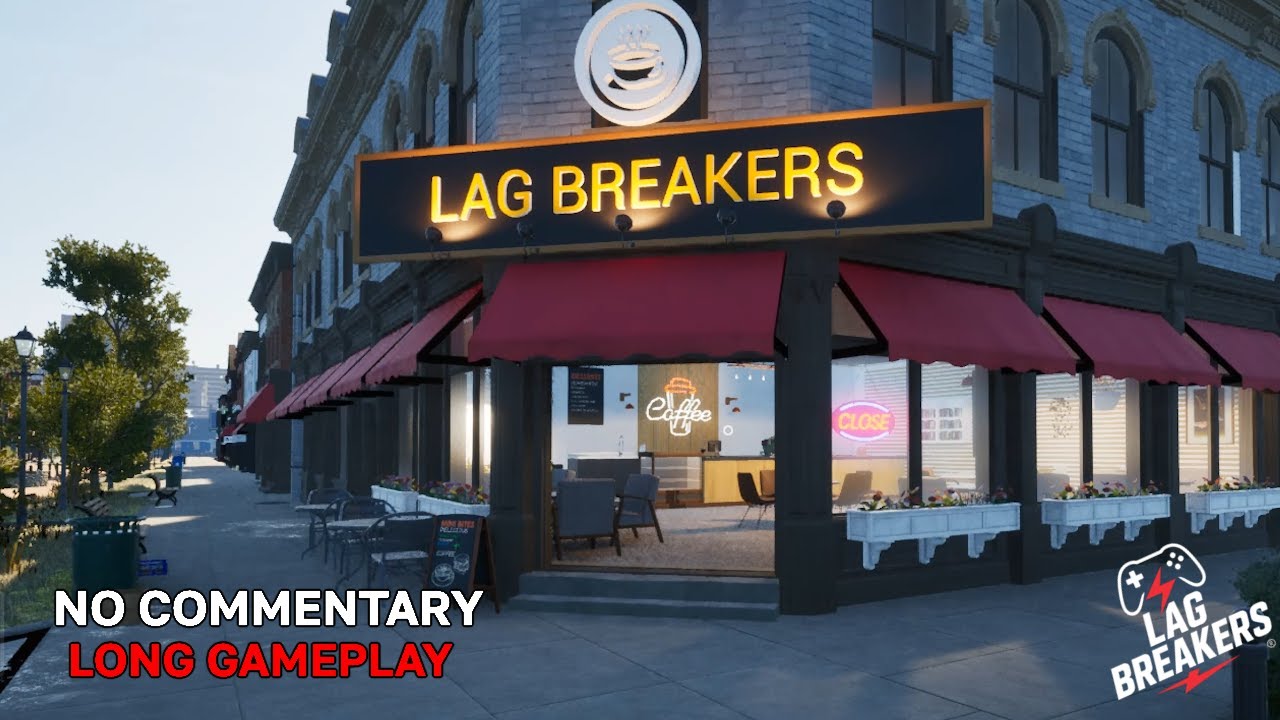 Cafe Crew Simulator | No Commentary Long Gameplay - YouTube