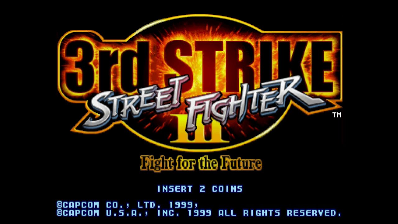 20 Mins Of...Street Fighter III - 3rd Strike Intro (US/Arcade) - YouTube