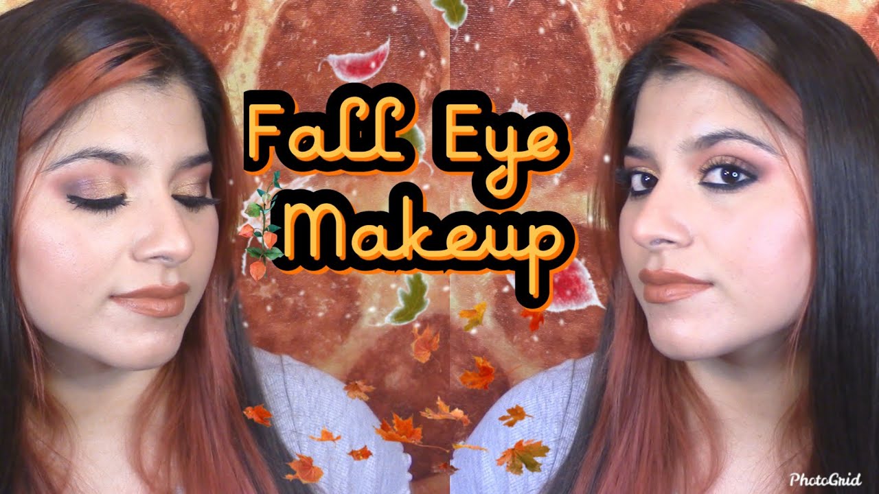 Simple Fall Eye Makeup | Thanksgiving Makeup - YouTube