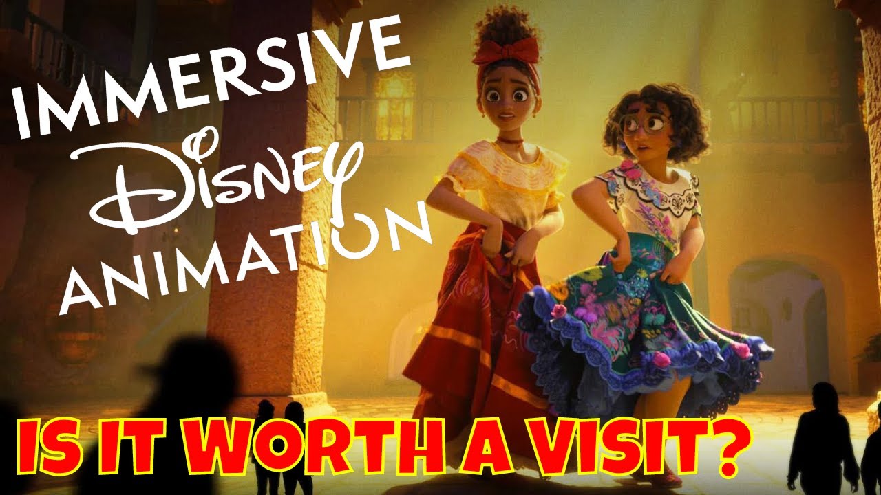 NEW Disney Immersive Animation Experience | Is It Worth a Visit? - YouTube
