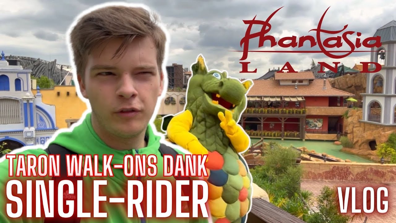 Walk-Ons auf TARON dank SINGLE RIDER & Das F.L.Y. Drama | Phantasialand ...