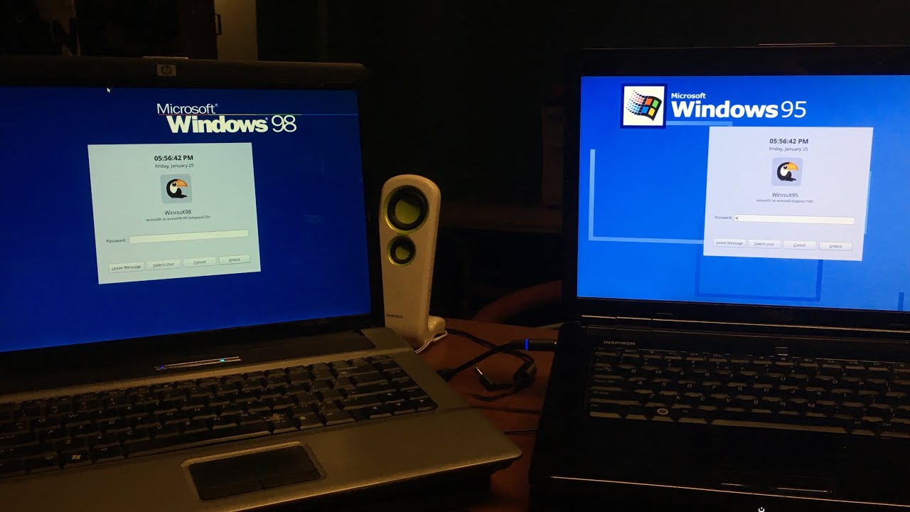 Lindroid OS - Codenamed Winnux95 & Winnux98 Android 7.1.2 inside ...