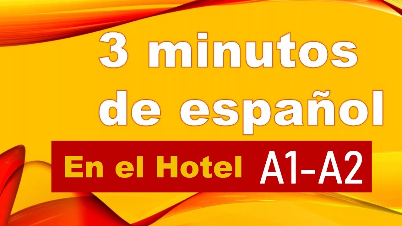 En el hotel I - No tengo que olvidar nada en el hotel - Vocabulario ...