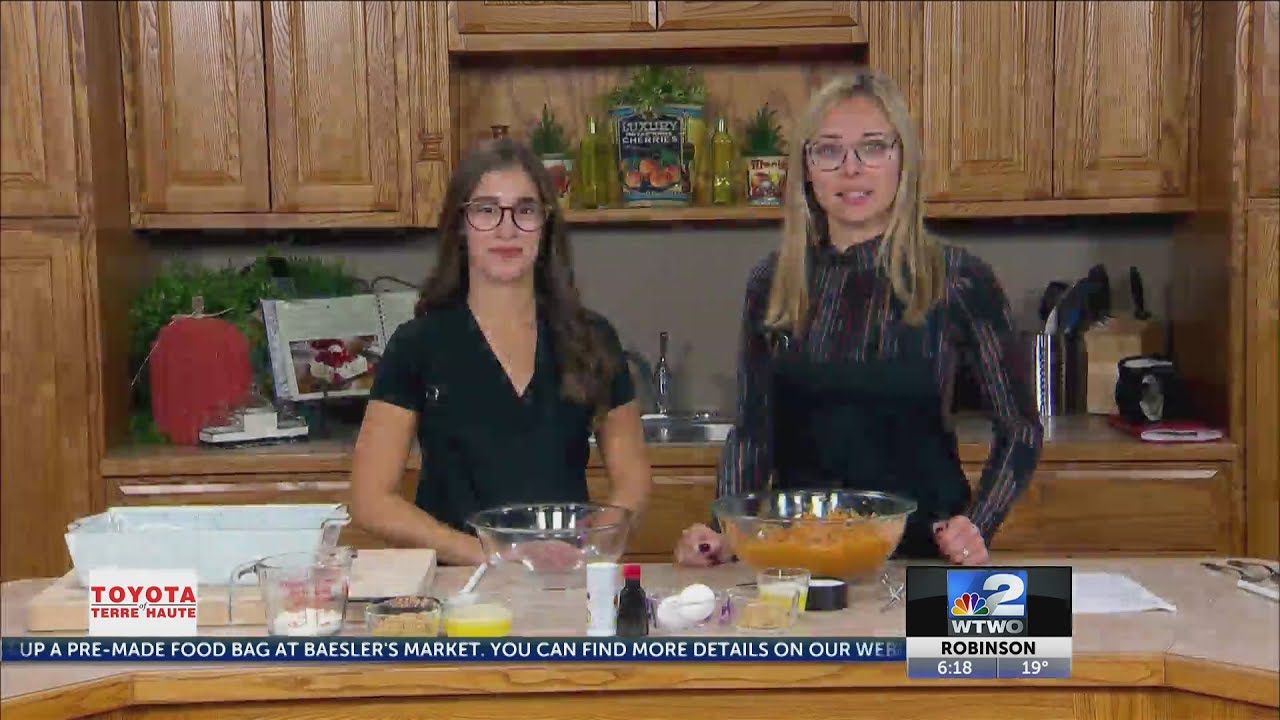 WTWO morning Thanksgiving recipe - sweet potato casserole - YouTube