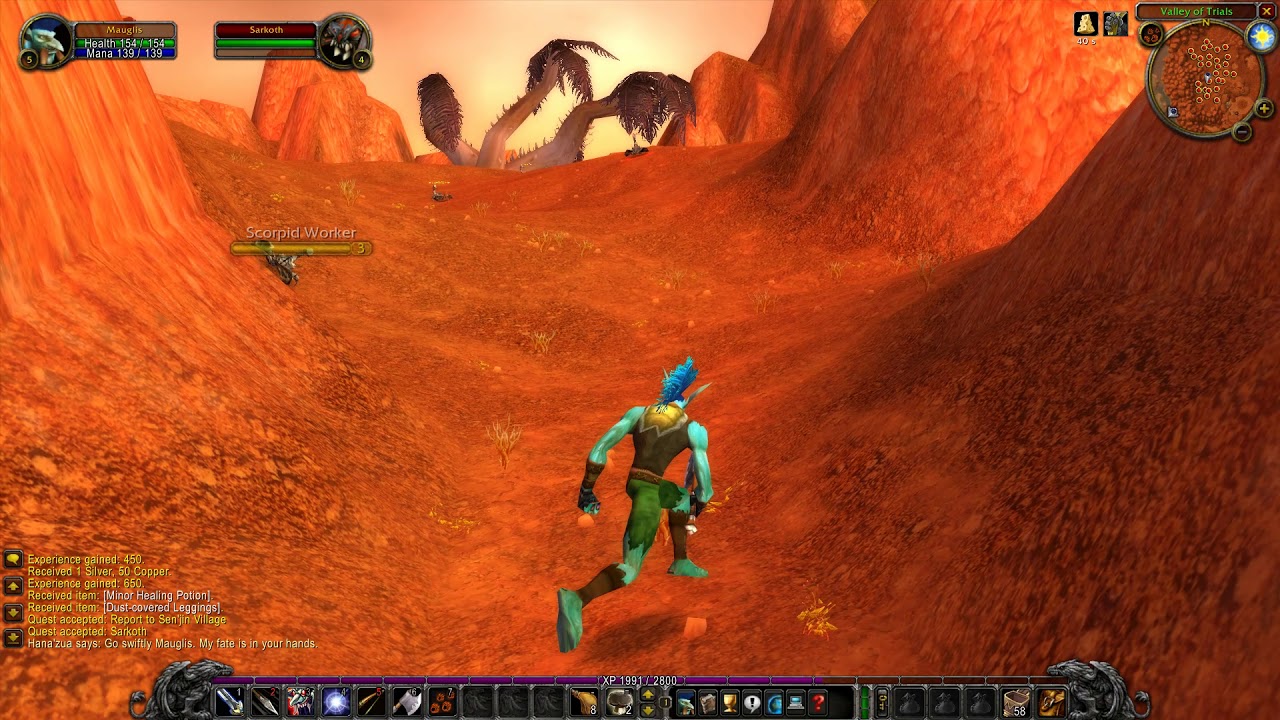 World of Warcraft: Durotar: Sarkoth - YouTube