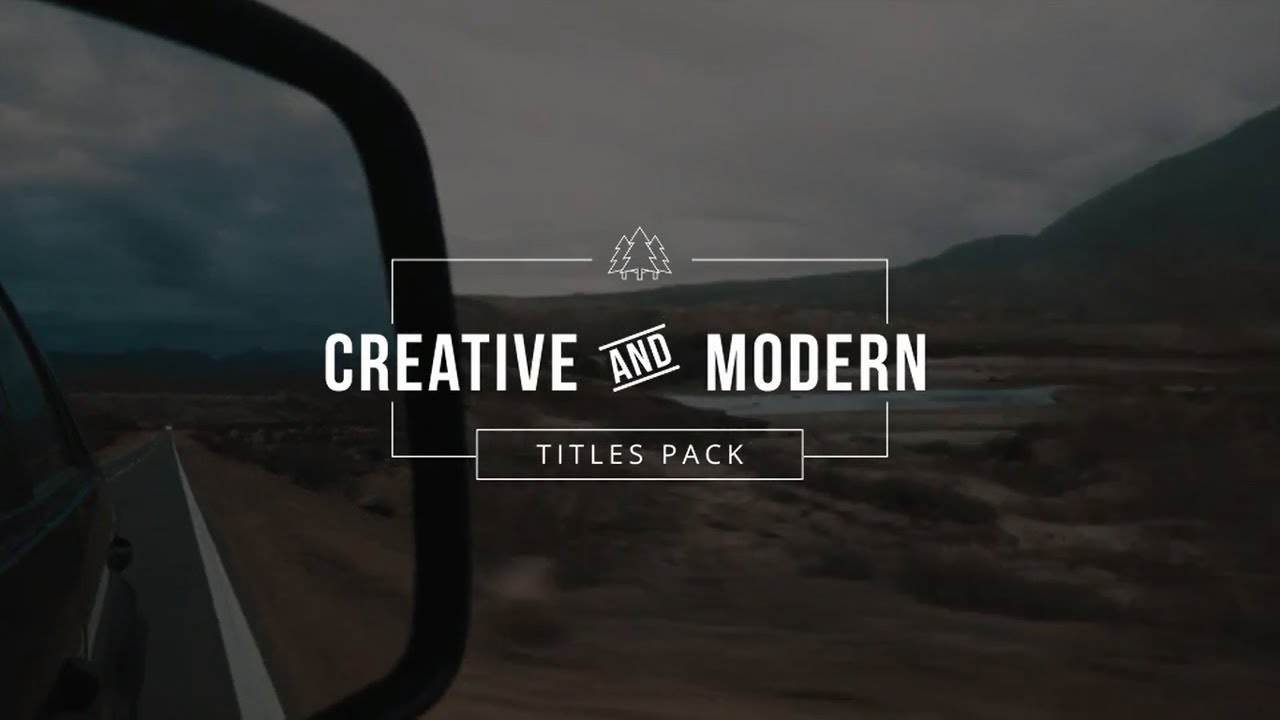 Modern Creative & Fancy Titles Pack - After Effects Template - YouTube